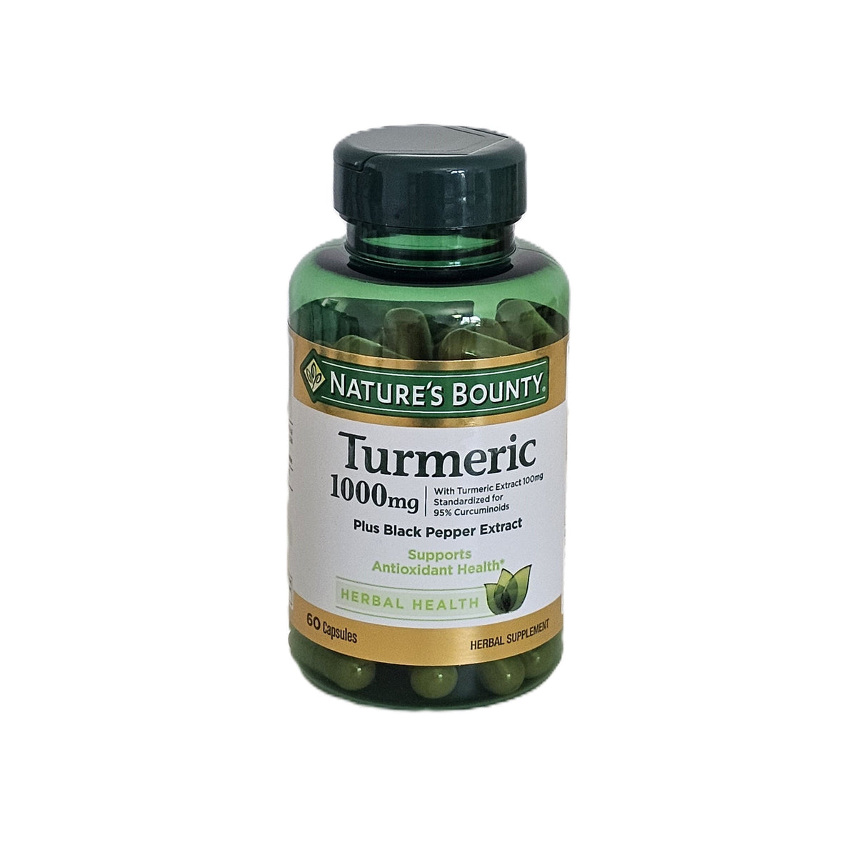 Nature's Bounty Turmeric 1000 mg 60 Capsules | 미국 와인/비타민 직구 USA SALE BANK